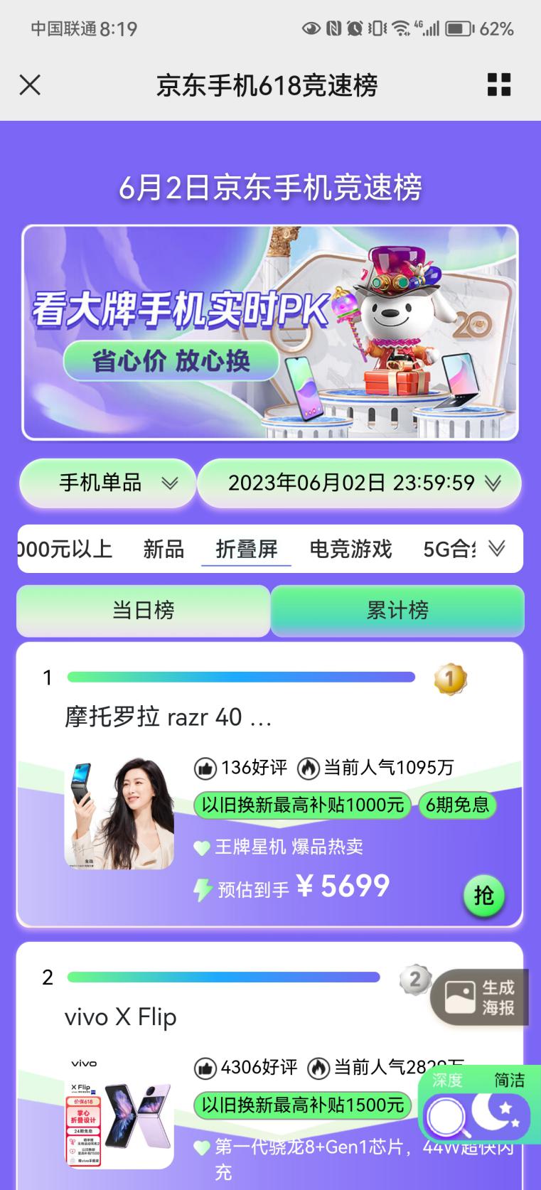 外表精致 内核超稳,“时尚精”全新moto Razr小折叠斩获手机榜top1 Powered By Discuz